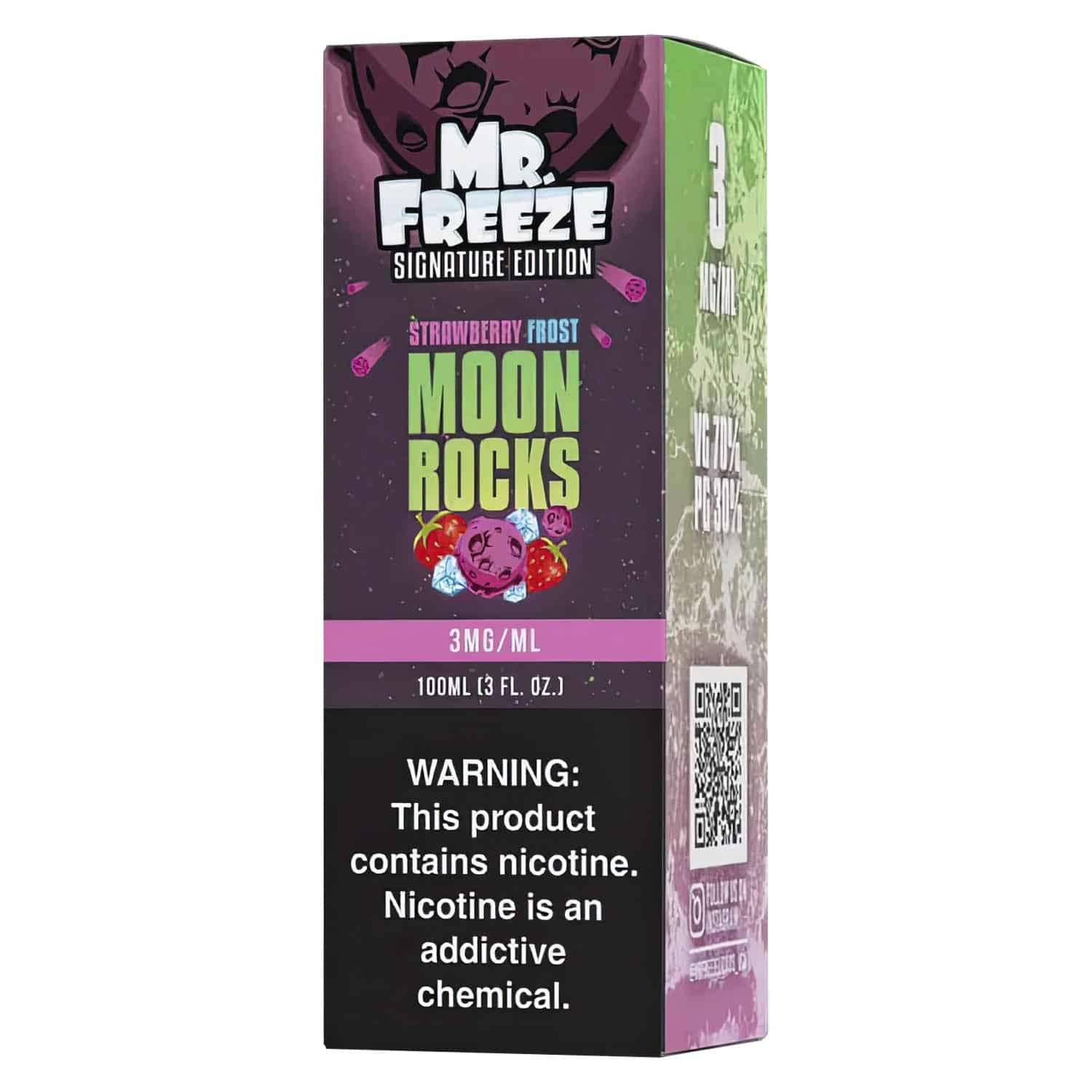 Strawberry Frost Moon Rocks by Mr. Freeze - BR Liquids